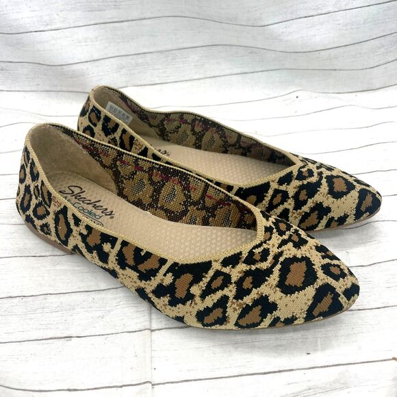 Skechers | Shoes | Skechers Air Cooled Cleo Clawsome Ballet Flats 44886 ...